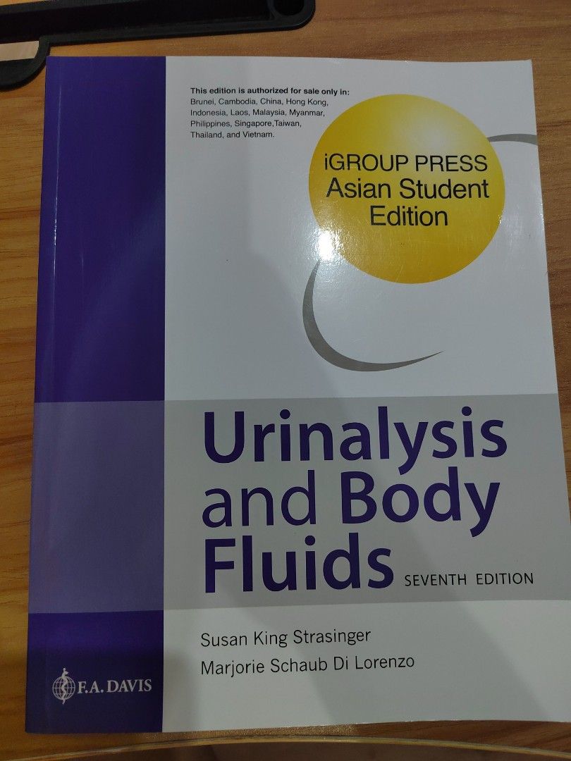 Strasinger Urinalysis and Body Fluids 7th Edition ( latest ed), Hobbies ...