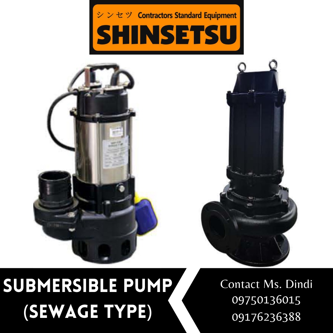 SUBMERSIBLE PUMP (SEWAGE TYPE), Commercial & Industrial, Industrial ...