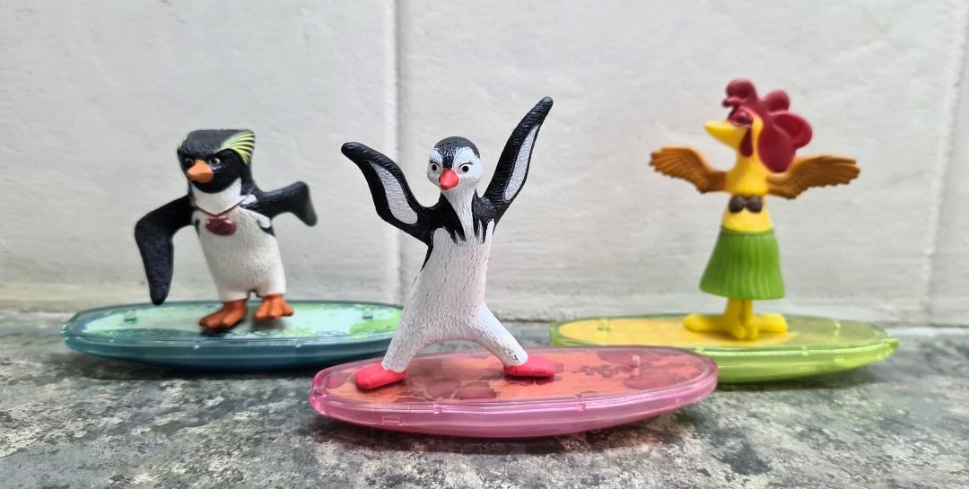 Surfs Up Lot Mcdonalds 2007 Sony Pictures Happy Meal Toy Series Hobbies And Toys Toys