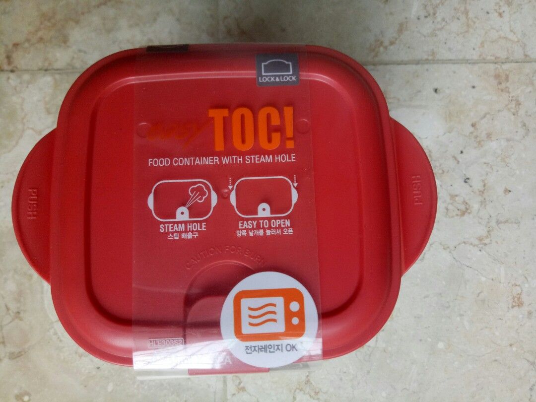 Tempat plastik lock & lock, Kitchen & Appliances di Carousell