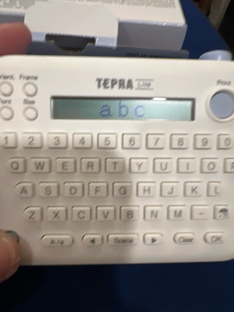 Tepra Lite LR5E label printer, Hobbies & Toys, Stationary & Craft ...