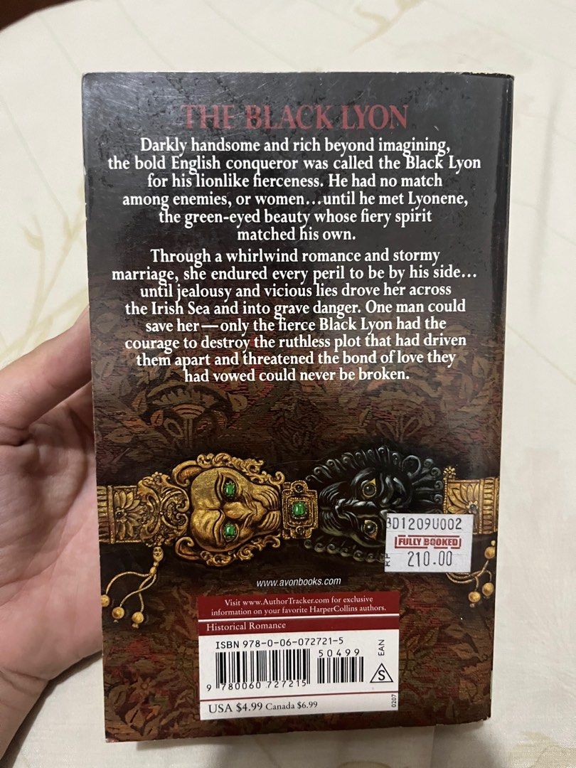 The Black Lyon by Jude Deveraux, Hobbies & Toys, Books & Magazines, Fiction & Non-Fiction on ...