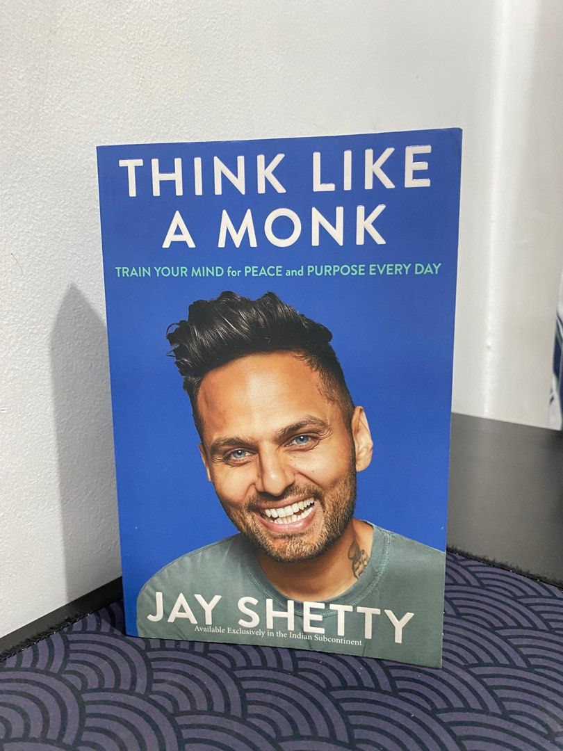 Think like a Monk by Jay Shetty, Hobbies & Toys, Books & Magazines ...