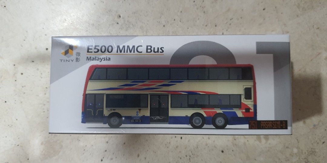 Tiny E500 MMC Malayisa bus, Hobbies & Toys, Toys & Games on Carousell