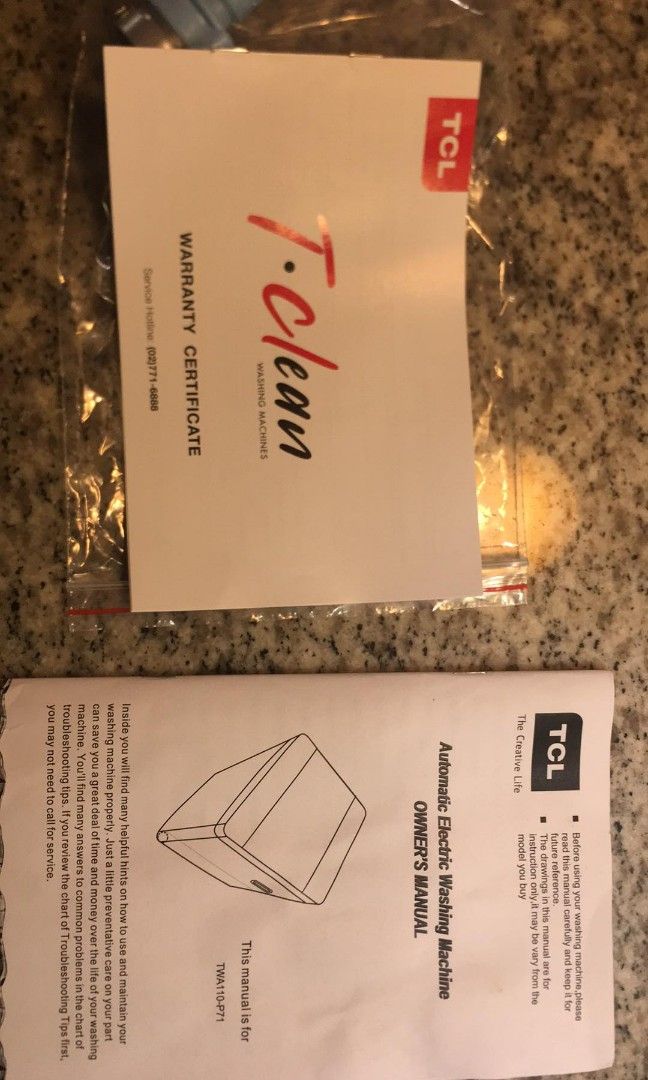 TLC washing machine, TV & Home Appliances, Washing Machines and Dryers ...