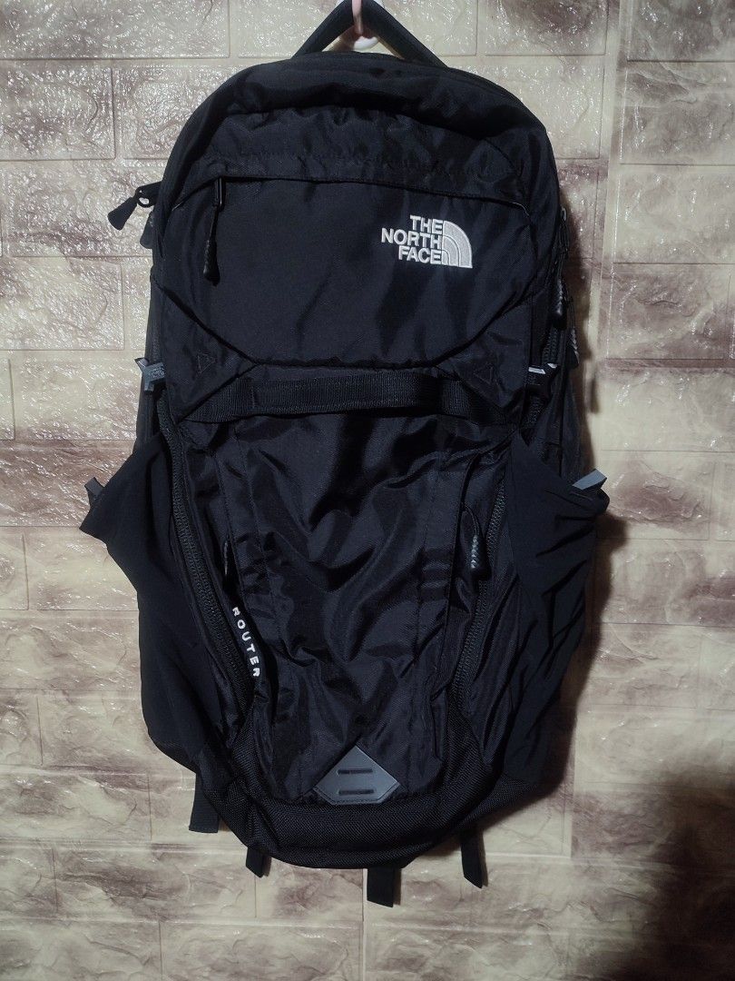 Tnf Router Backpack, Men's Fashion, Bags, Backpacks on Carousell
