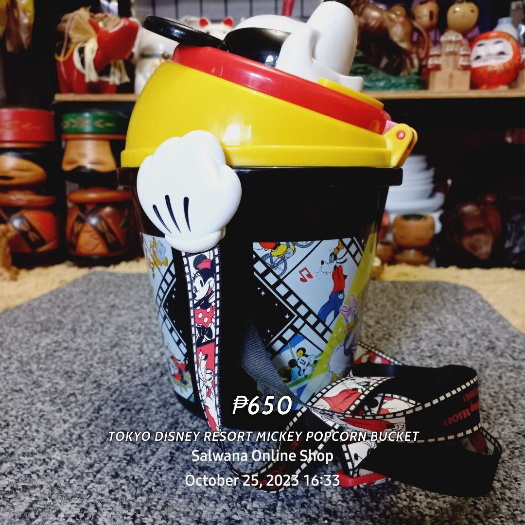 TOKYO DISNEY MICKEY MOUSE POPCORN BUCKET | LIMITED EDITION ...