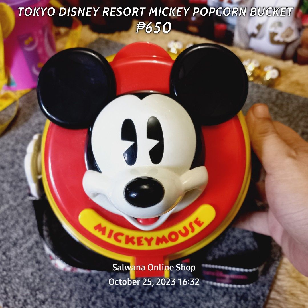 TOKYO DISNEY MICKEY MOUSE POPCORN BUCKET | LIMITED EDITION ...
