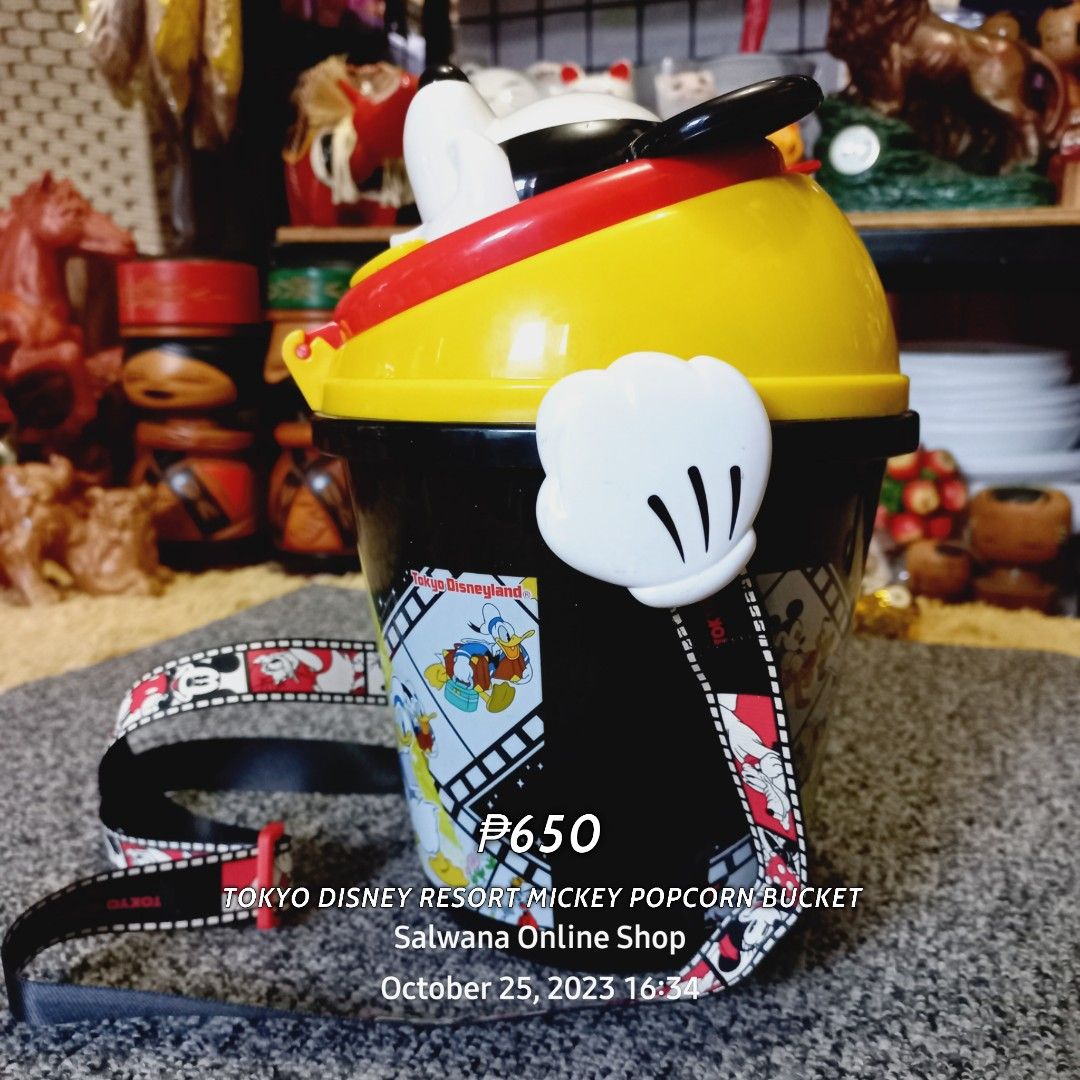 TOKYO DISNEY MICKEY MOUSE POPCORN BUCKET | LIMITED EDITION ...