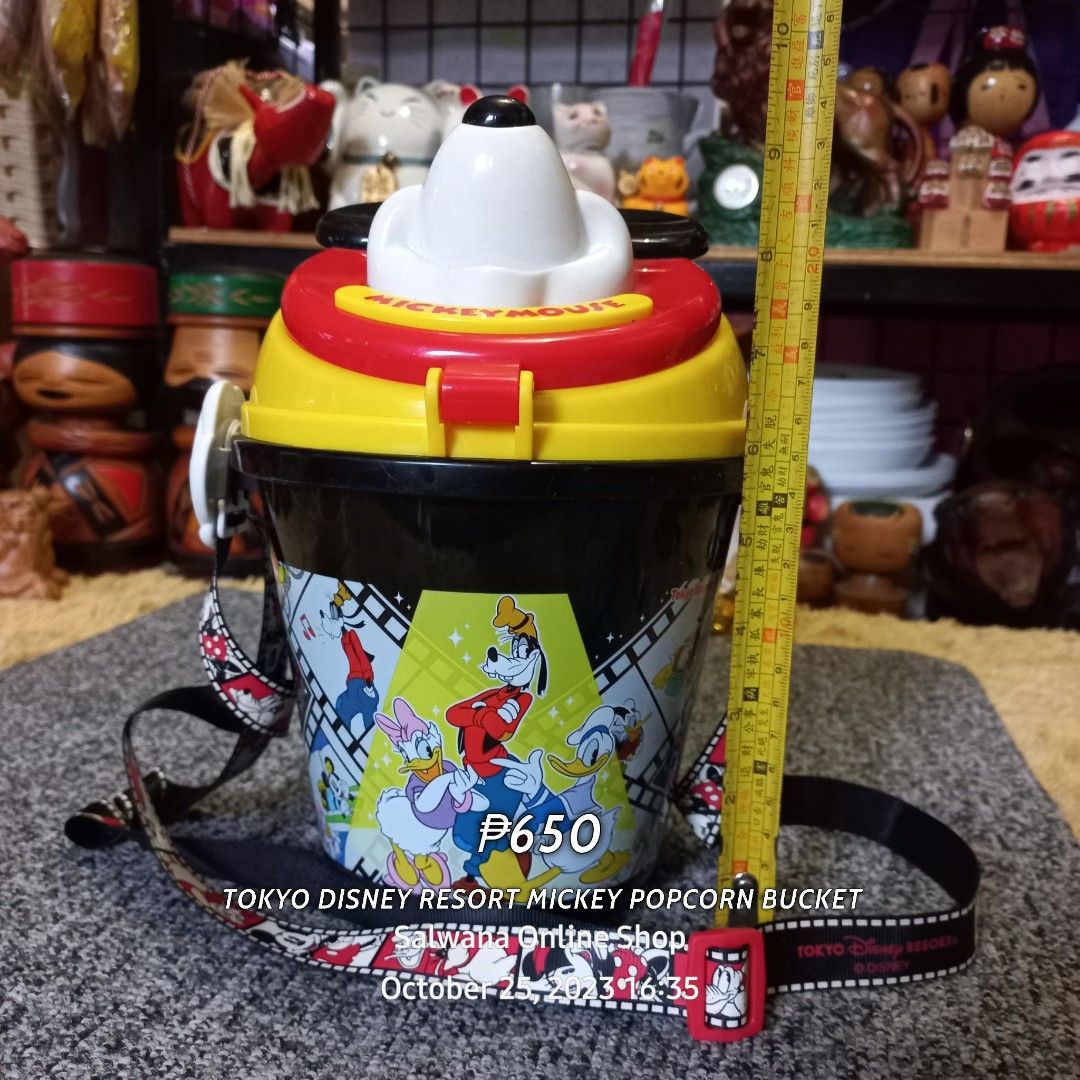 TOKYO DISNEY MICKEY MOUSE POPCORN BUCKET | LIMITED EDITION ...
