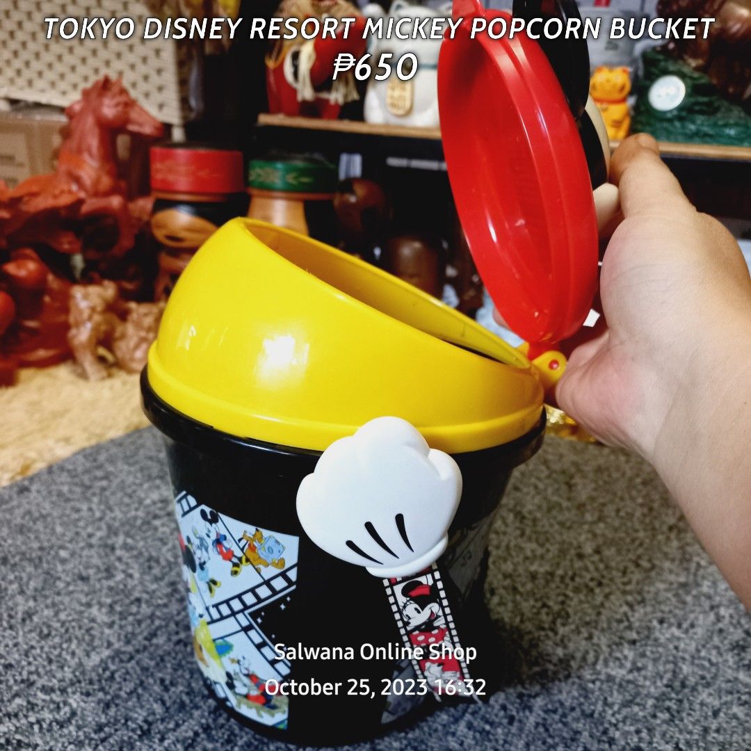 TOKYO DISNEY MICKEY MOUSE POPCORN BUCKET | LIMITED EDITION ...