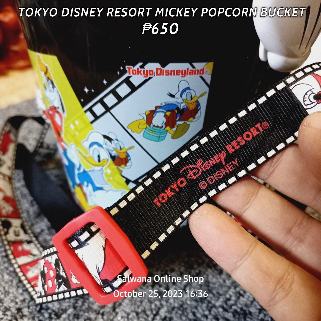 TOKYO DISNEY MICKEY MOUSE POPCORN BUCKET | LIMITED EDITION ...