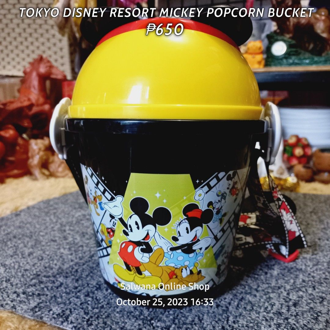 TOKYO DISNEY MICKEY MOUSE POPCORN BUCKET | LIMITED EDITION ...