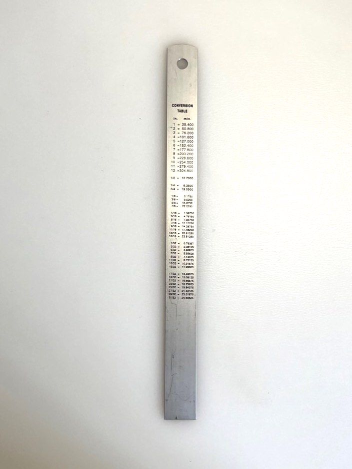Toyo Aluminium Ruler, Hobbies & Toys, Stationery & Craft, Stationery ...
