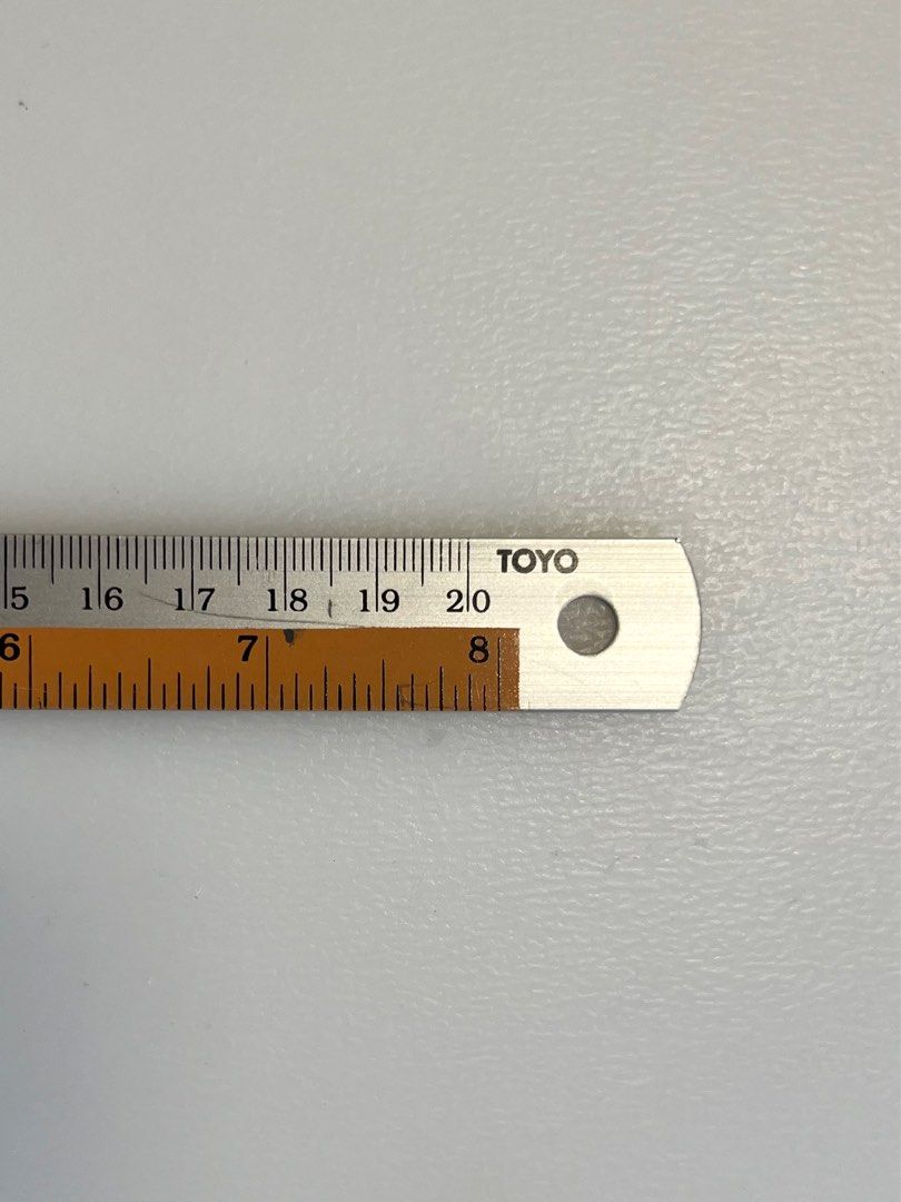 Toyo Aluminium Ruler, Hobbies & Toys, Stationery & Craft, Stationery ...