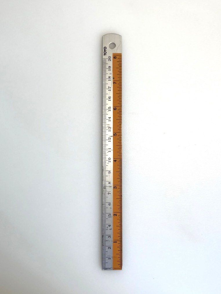 Toyo Aluminium Ruler, Hobbies & Toys, Stationery & Craft, Stationery ...