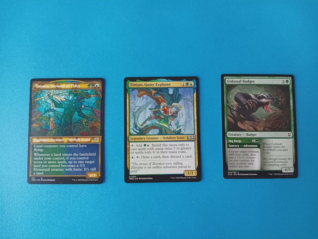 Troyan, Gutsy Explorer Wilds of Eldraine EDH Commander Deck Magic The ...