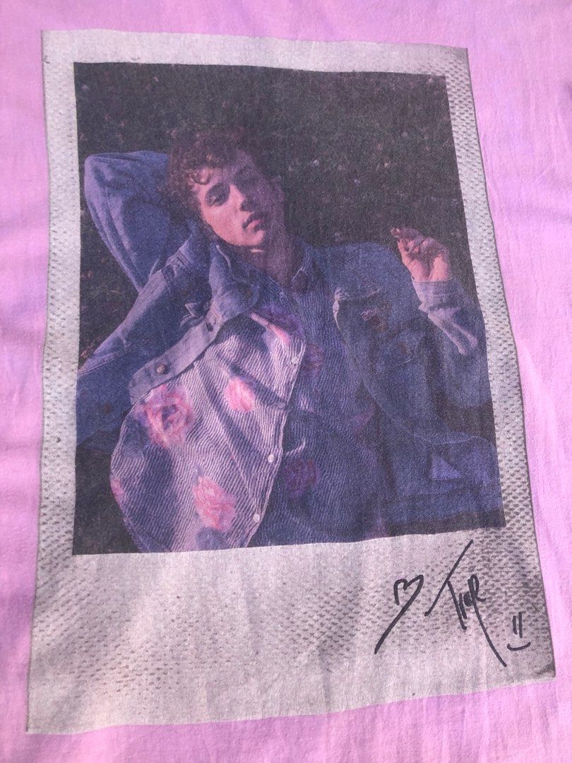 Troye Sivan “Polaroid” Merch, Men's Fashion, Tops & Sets, Tshirts ...