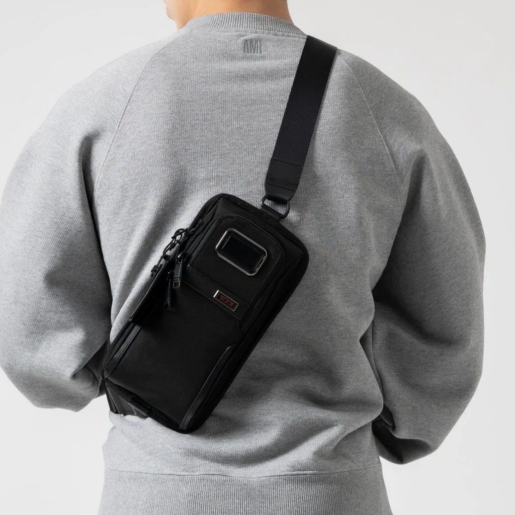 Tumi Alpha 3 Compact Sling, Men's Fashion, Bags, Sling Bags on Carousell