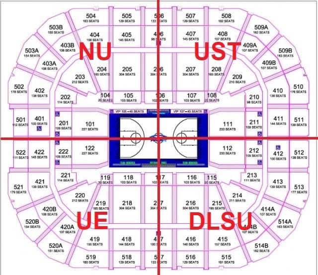 UAAP DLSU vs NU, Tickets & Vouchers, Event Tickets on Carousell