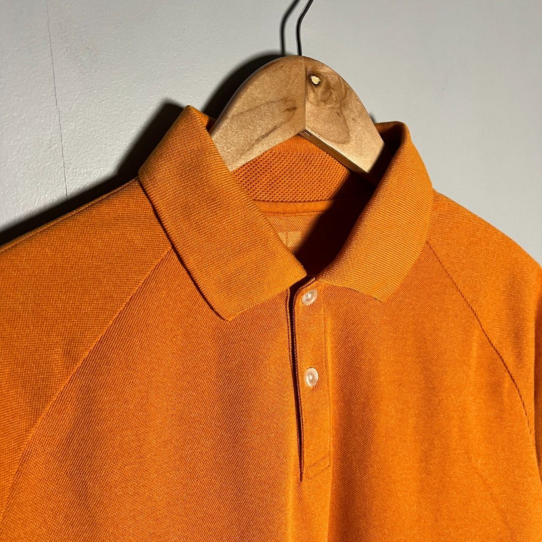 Uniqlo Dry-EX Polo Shirt Orange, Men's Fashion, Tops & Sets, Tshirts ...