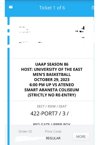 UP vs Ateneo UAAP, Tickets & Vouchers, Event Tickets on Carousell