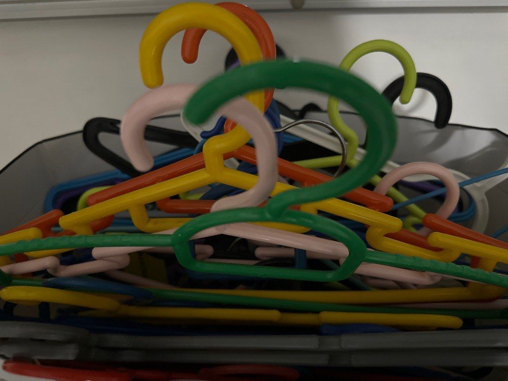 Used clothes hangers, Furniture & Home Living, Home Improvement ...