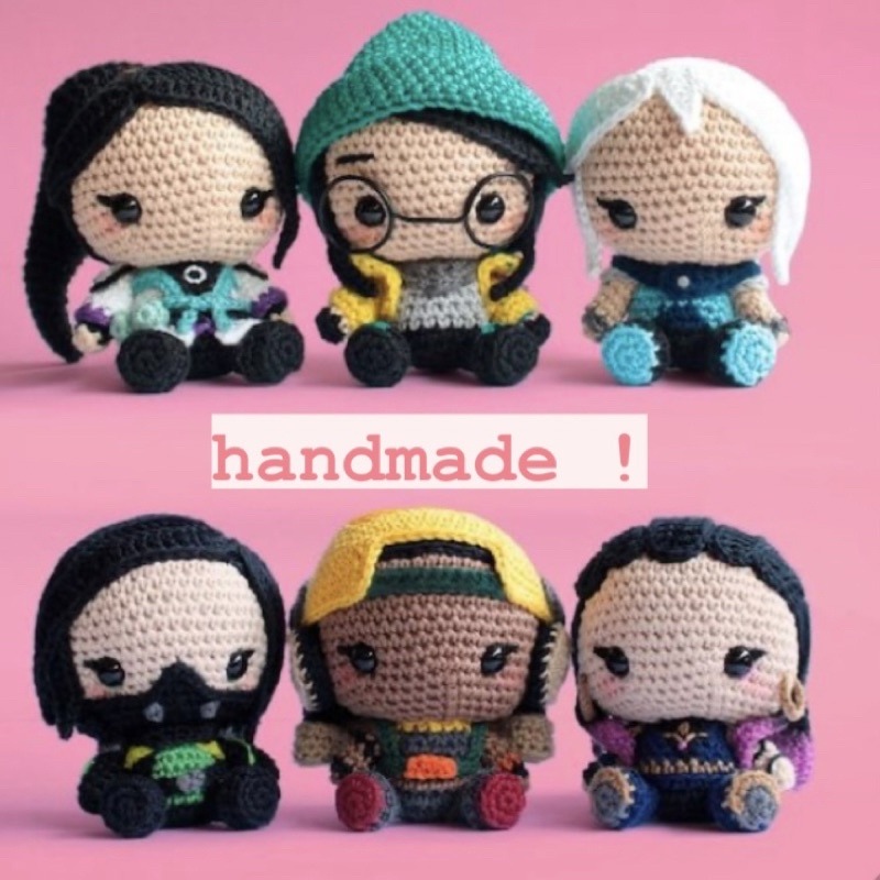 Valorant Agents, Hobbies & Toys, Stationary & Craft, Handmade Craft on ...