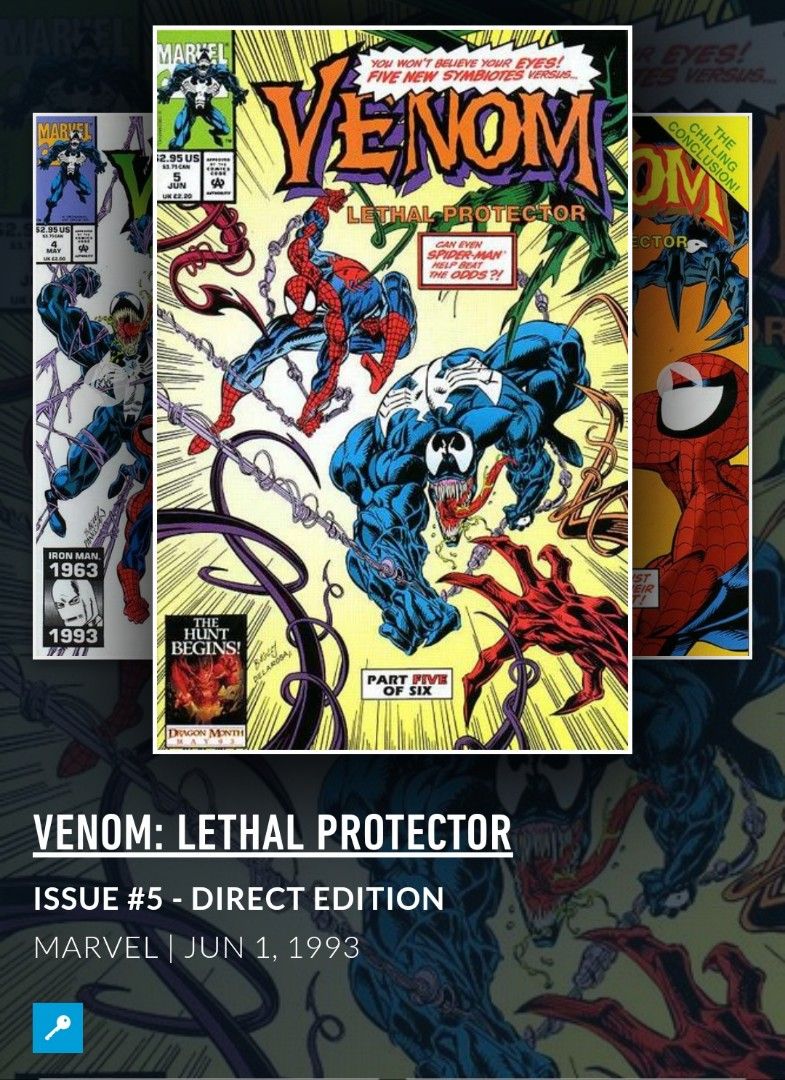 VENOM:LETHAL PROTECTOR #5, Hobbies & Toys, Books & Magazines, Comics & Manga on Carousell