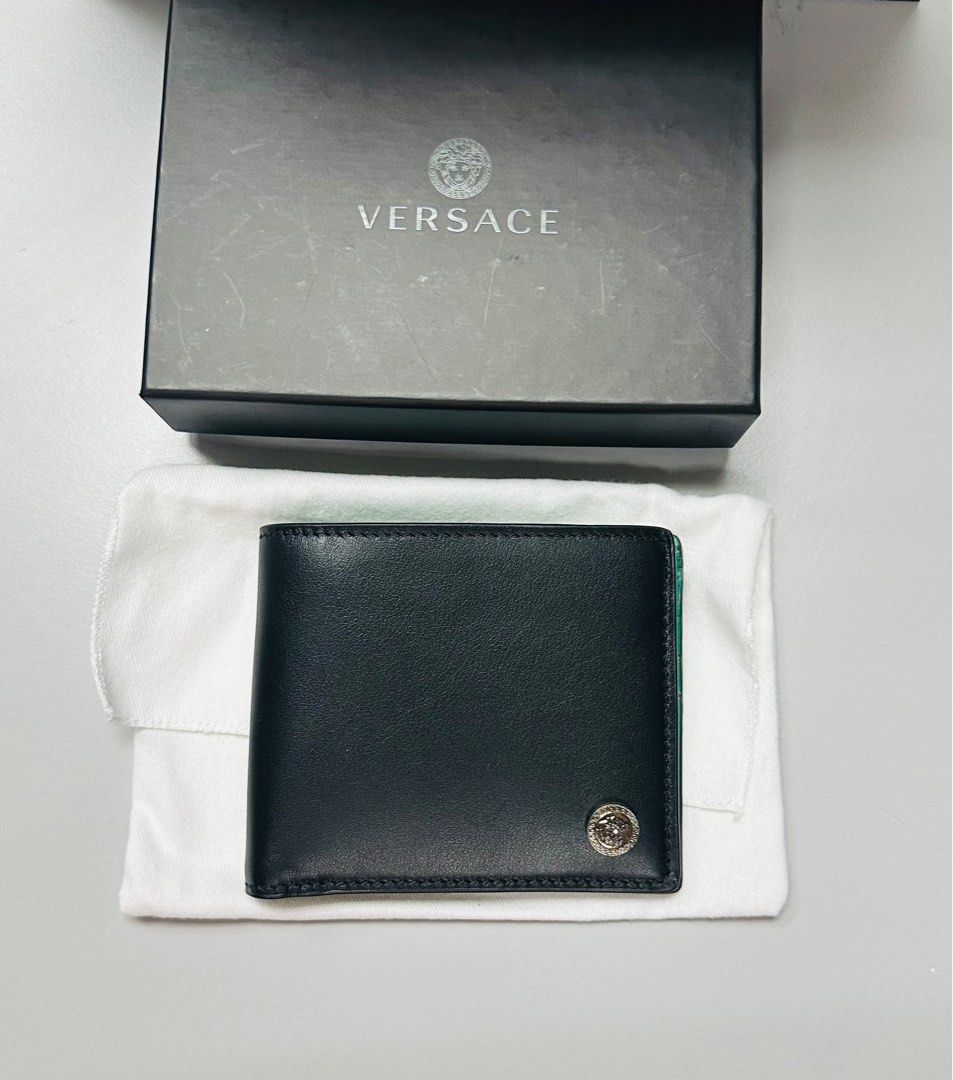 Versace Wallet, Men's Fashion, Watches & Accessories, Wallets & Card ...