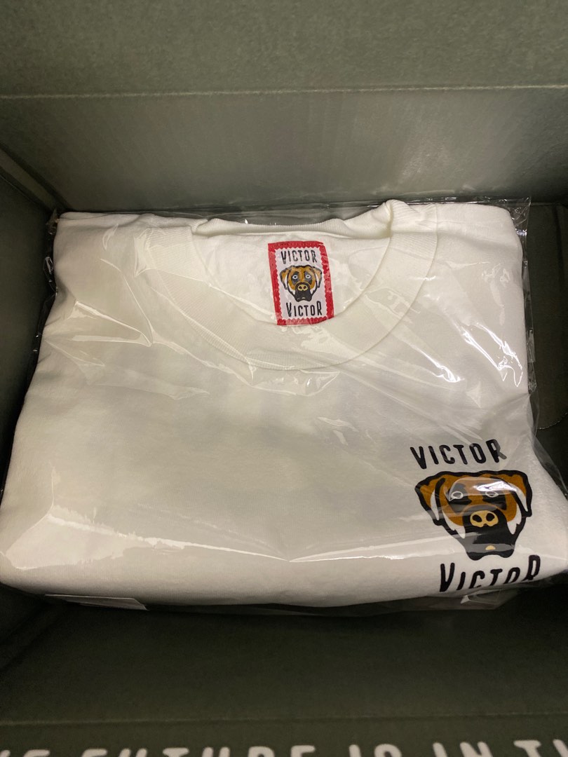 Human Made Victor Victor Tee FW23 - White, 男裝, 運動服裝 - Carousell