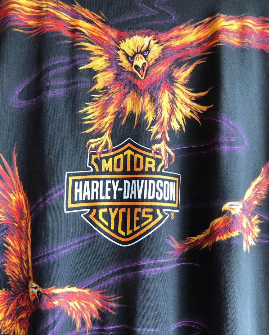 VINTAGE 1999 PHOENIX HARLEY DAVIDSON, Men's Fashion, Tops & Sets ...