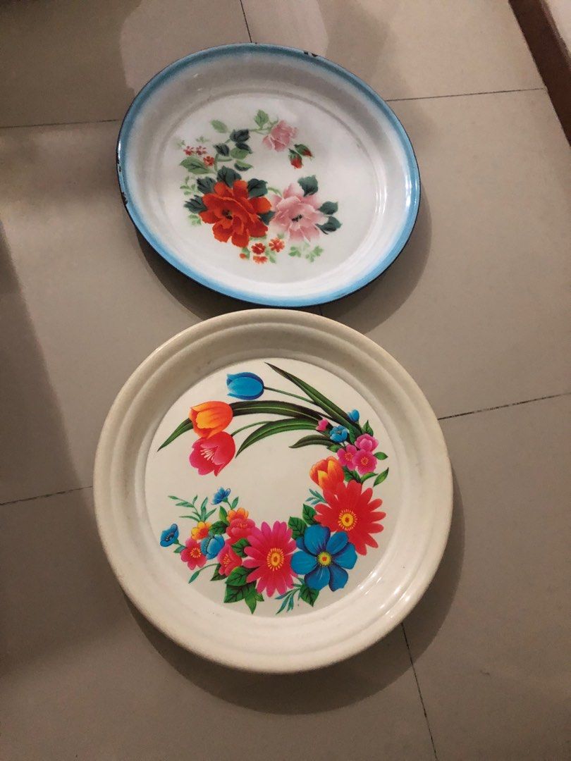 Vintage Big plates, Hobbies & Toys, Memorabilia & Collectibles, Vintage ...