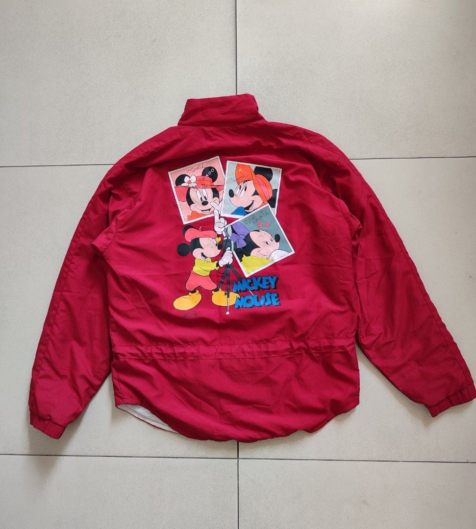 Vintage mickey mouse jacket, Women's Fashion, Coats, Jackets and ...