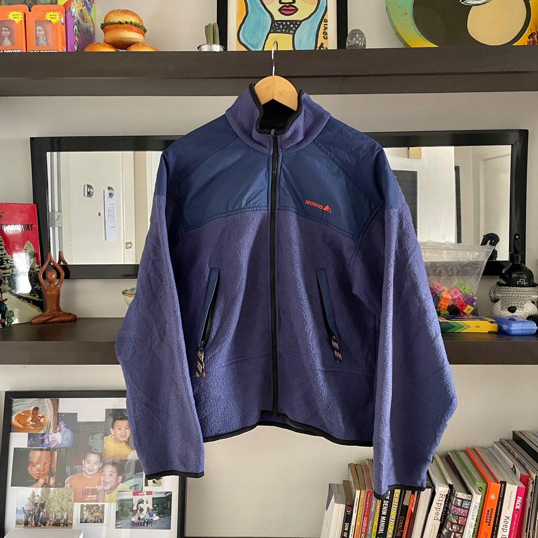 Vintage Mobius Fleece Jacket, Men's Fashion, Coats, Jackets and ...