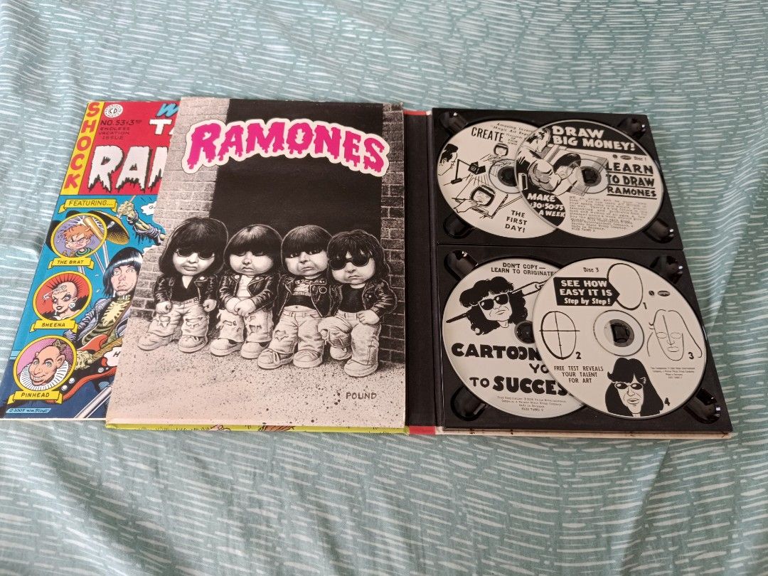 Weird Tales of The Ramones (3CD + 1DVD, Special Edition Comic Book ...