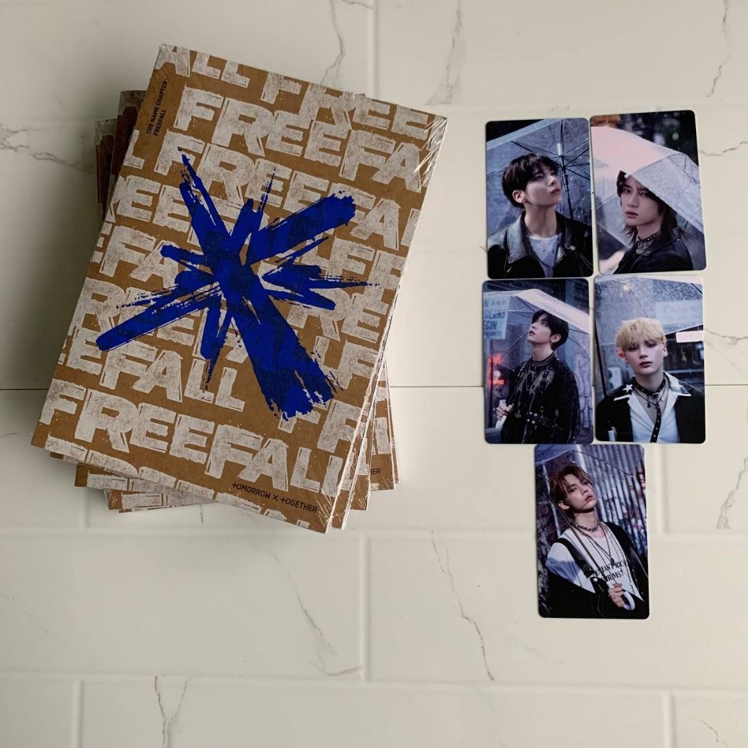 (WEVERSE) TOMORROW X TOGETHER TXT 3rd Regular Album 'The Name Chapter: FREEFALL' Gravity Ver ...