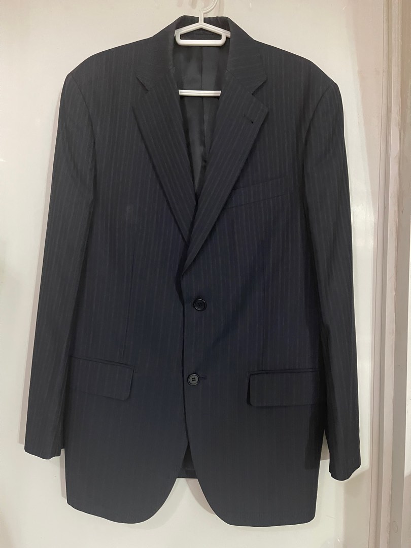 Wharton PinStripe Suit, Men's Fashion, Tops & Sets, Sets & Coordinates ...
