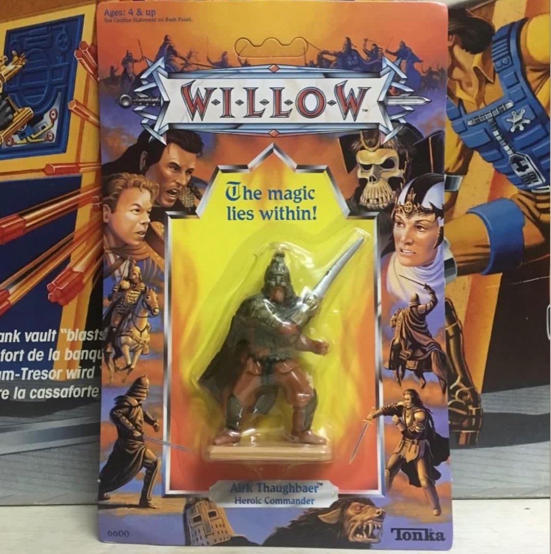 WILLOW MOVIE FIGURE AIRK THAUGHBEAR (1988), Hobbies & Toys, Toys ...
