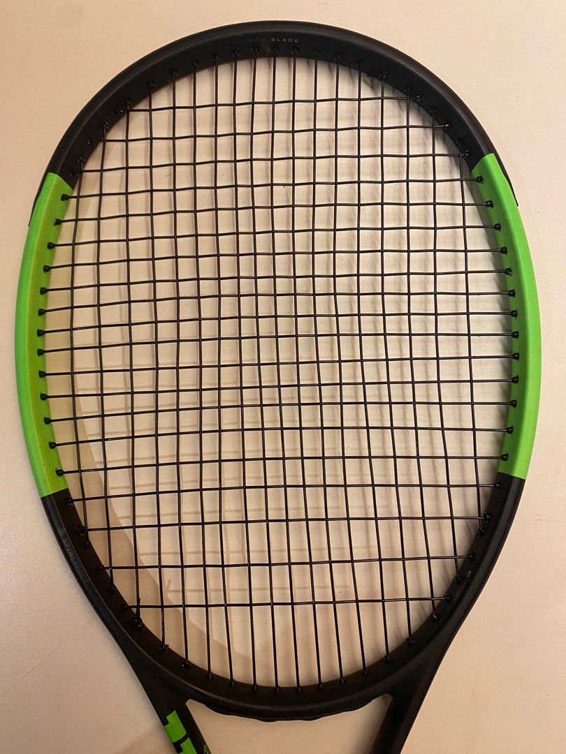 Wilson Blade 98S V6 Tennis Racket , Sports Equipment, Sports & Games ...