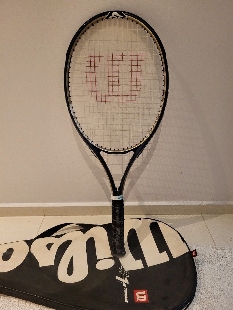 Wilson Tennis Racket vision 770, Sports Equipment, Sports & Games ...
