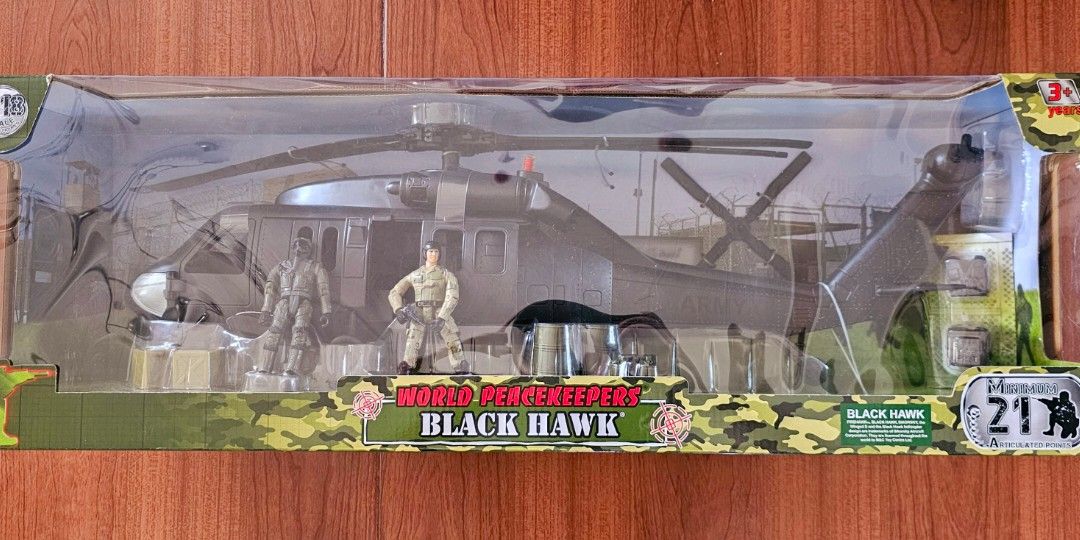 World Peacekeepers Black Hawk Helicopter Attack Helicopter Hummer GI ...