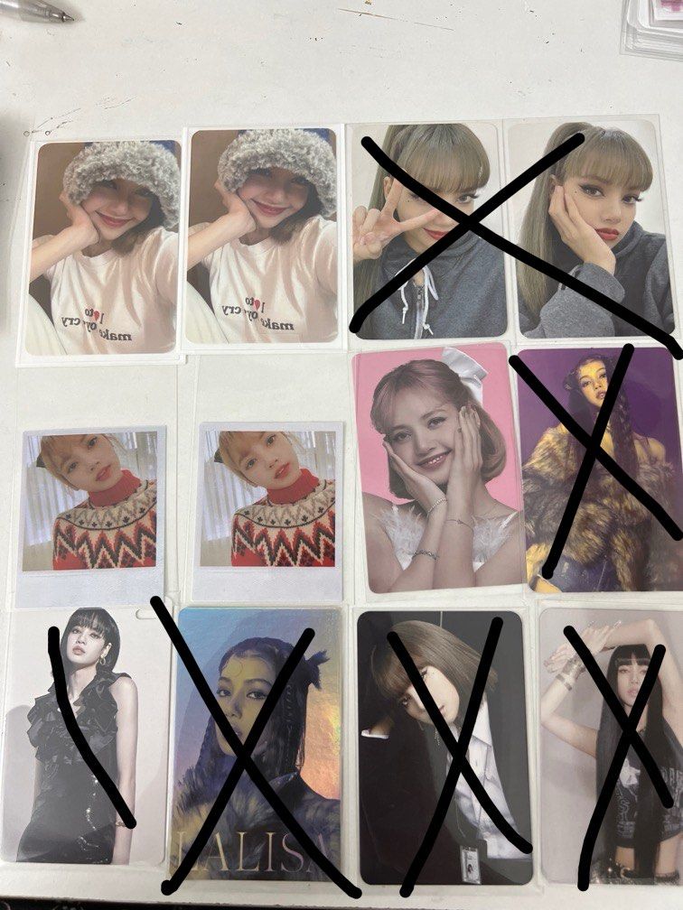 WTS BLACKPINK LISA PHOTOCARDS BORN PINK PC POB LALISA JENNIE JISOO ROSÉ JAPAN PC, Hobbies & Toys ...