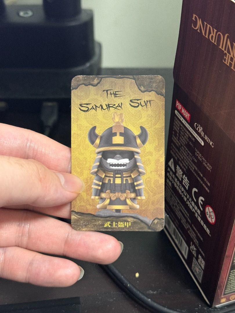[WTS] The Conjuring x Popmart - Samurai Suit, Hobbies & Toys, Toys ...