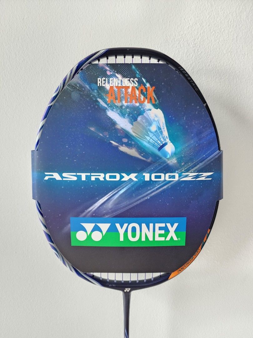 Yonex Astrox 100ZZ Dark Navy, Sports Equipment, Sports & Games, Racket ...