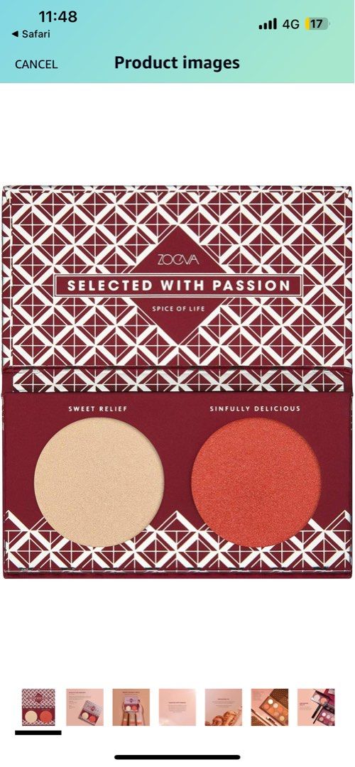 zoeva highlighter and blush, Beauty & Personal Care, Face, Makeup on ...
