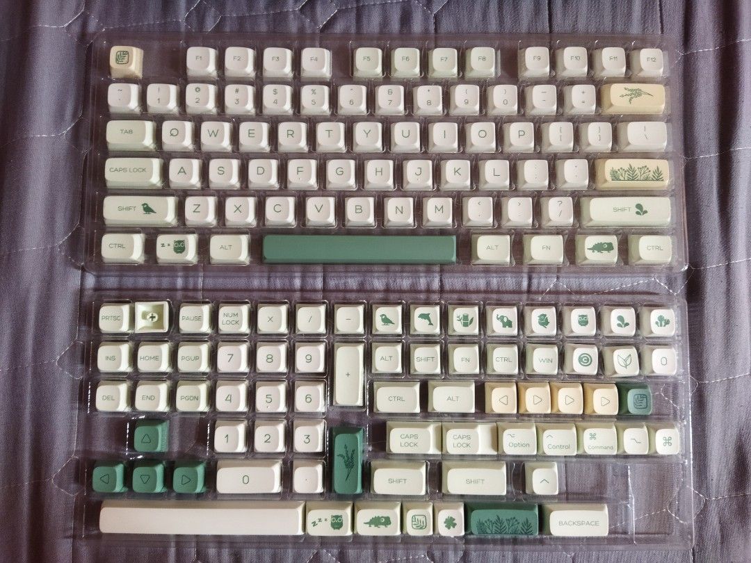 Zoo Themed Keycaps XDA Profile 144 Keys for Mechanical Keyboard ...