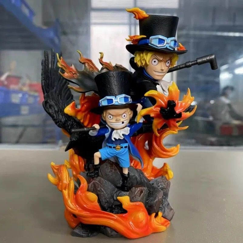 Zook Factory Studio One Piece Child Sabo GK Resin Painted Model ...