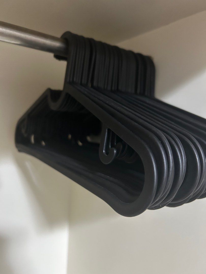 100 + hangers all for $20, Furniture & Home Living, Home Improvement ...