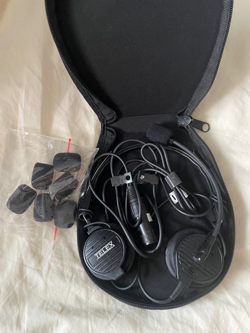 100% Original TELEX Airman Headset, Audio, Headphones & Headsets on ...